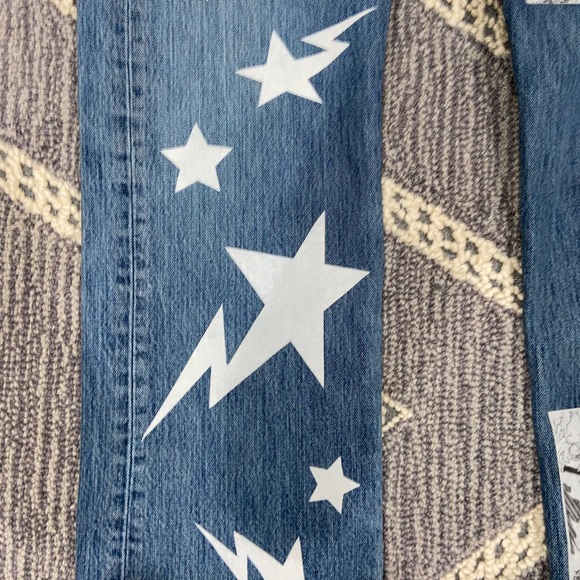 Levi's | Jeans | Custom Bape X Dragon Ball Levi 5s | Poshmark